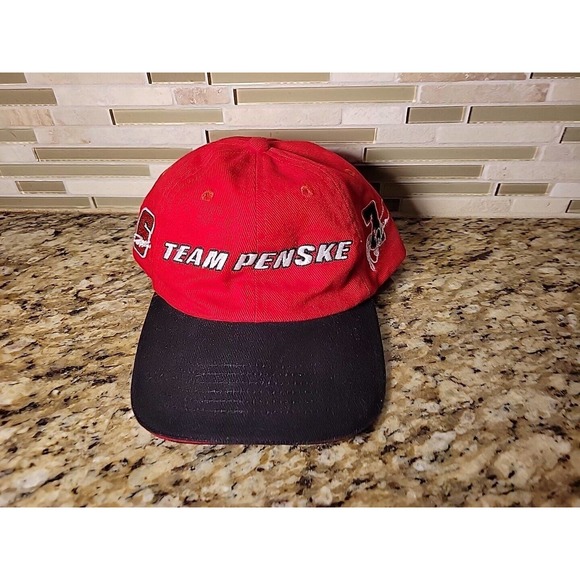 Chase | Accessories | Team Penske Racing Hat Cap Red Adjustable Nascar ...